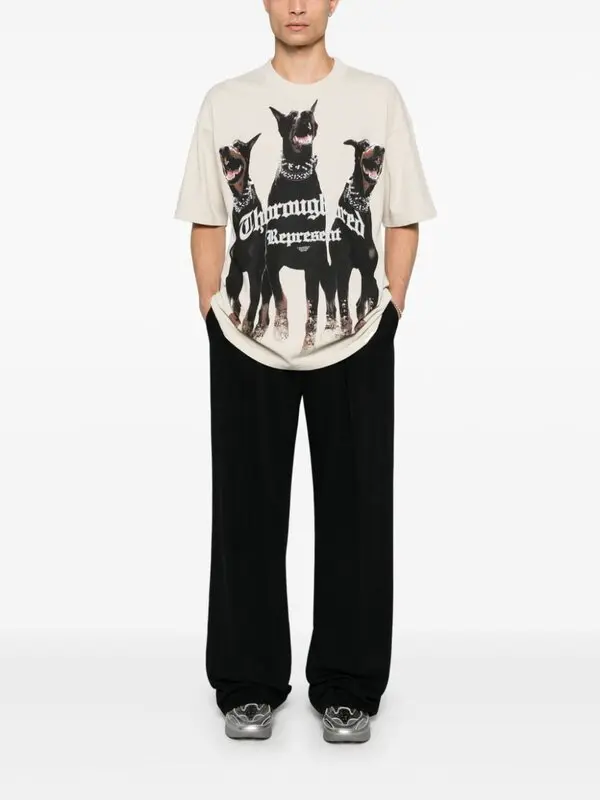 REPRESENT Thoroughbred T-shirt - Neutrals