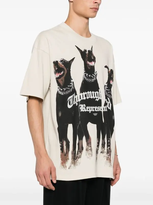 REPRESENT Thoroughbred T-shirt - Neutrals