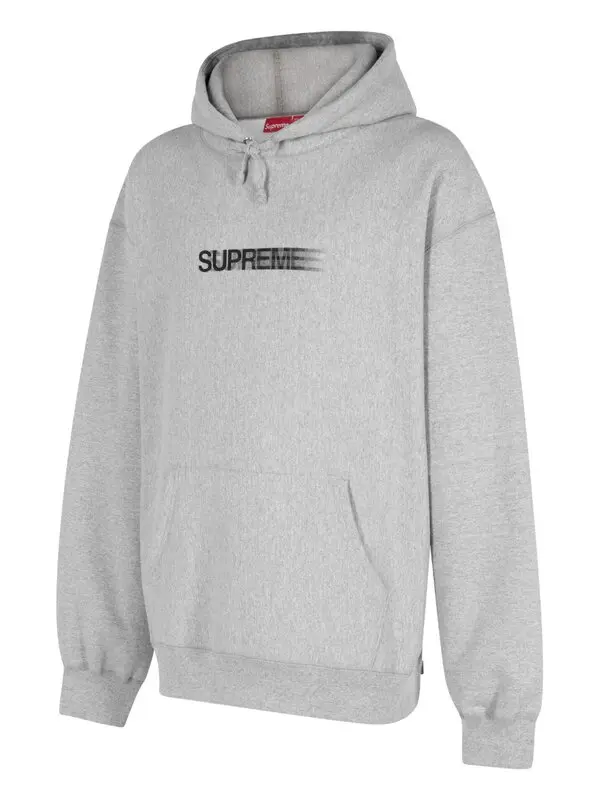 Supreme Motion Logo Hoodie - Grey | Editorialist