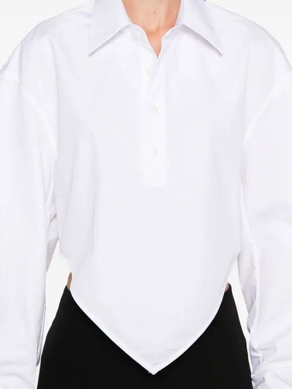 Alexander Wang Cropped Shirt - White