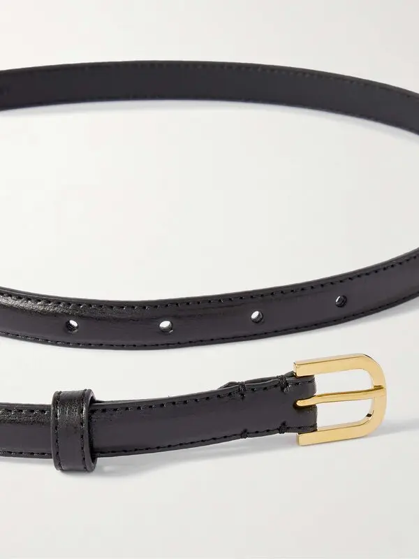 TOTEME Leather Skinny Belt