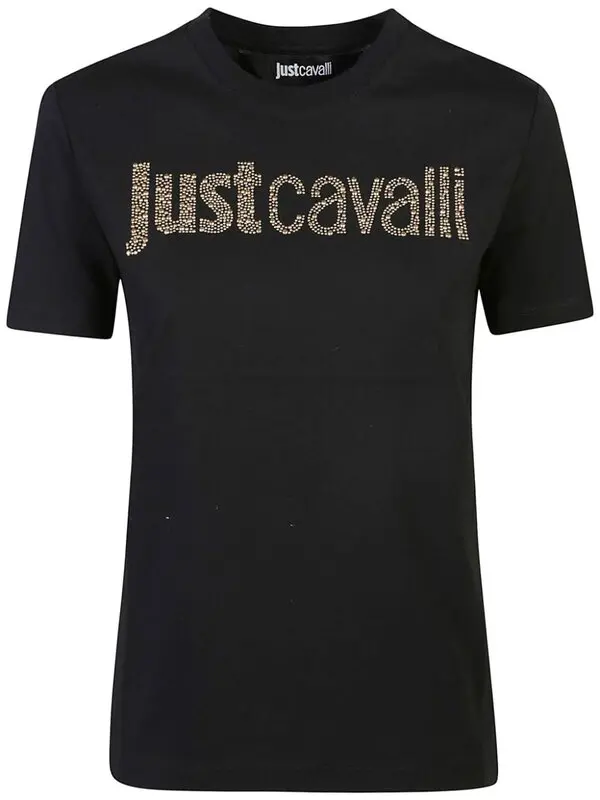 Just Cavalli Logo T-shirt - Black