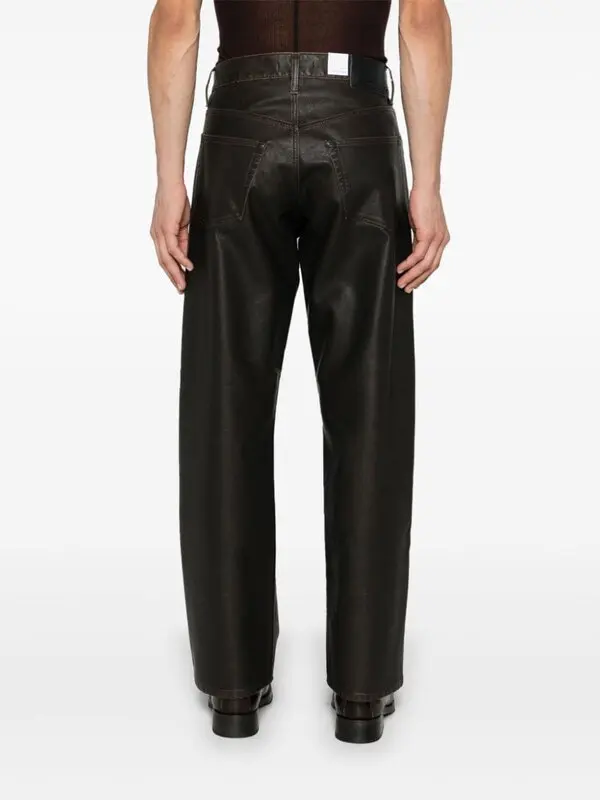 SUNFLOWER Faux Leather Trousers