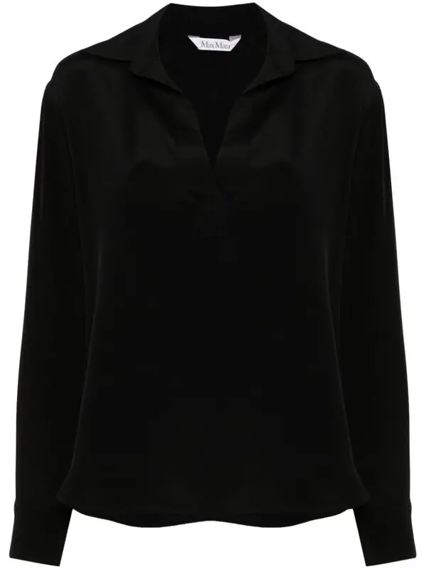 Max Mara Zanzero Blouse - Black