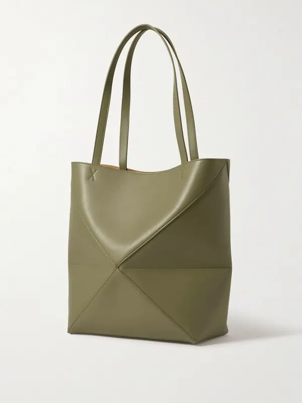 Loewe Puzzle Fold Convertible Medium Leather Tote