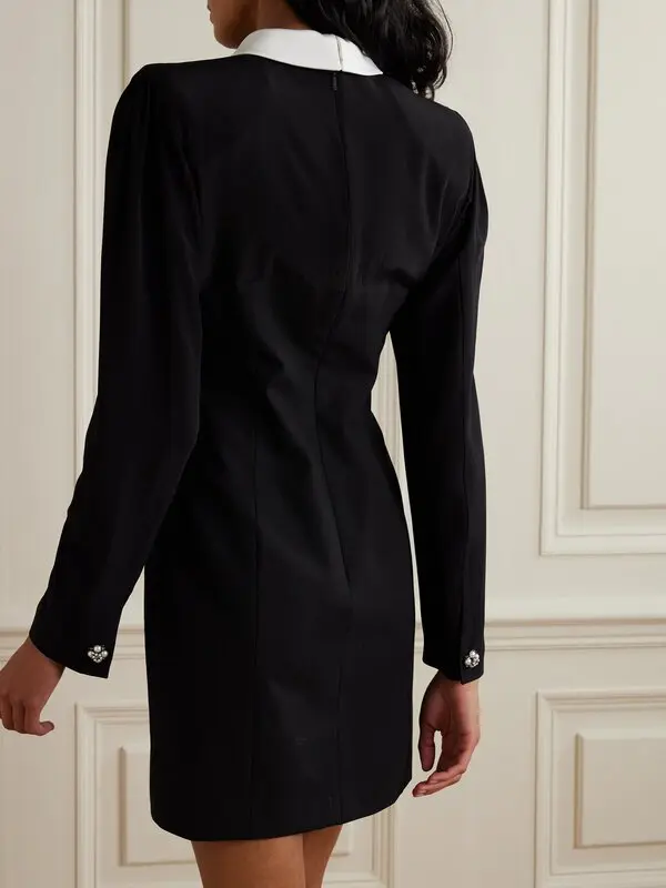 Versace Embellished Mini Dress