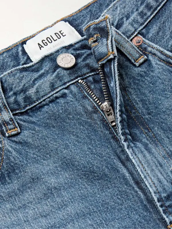 AGOLDE Valen Mid-rise Straight-leg Jeans