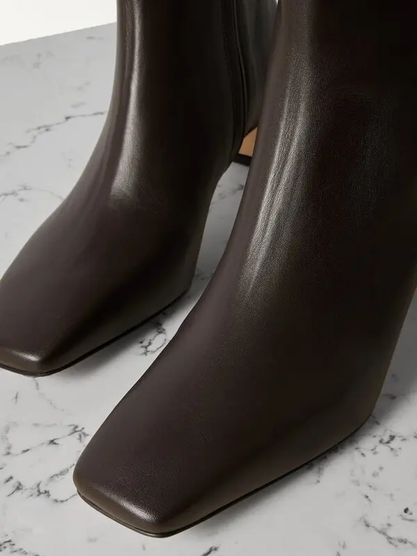 AeydĒ Tabitha Leather Ankle Boots