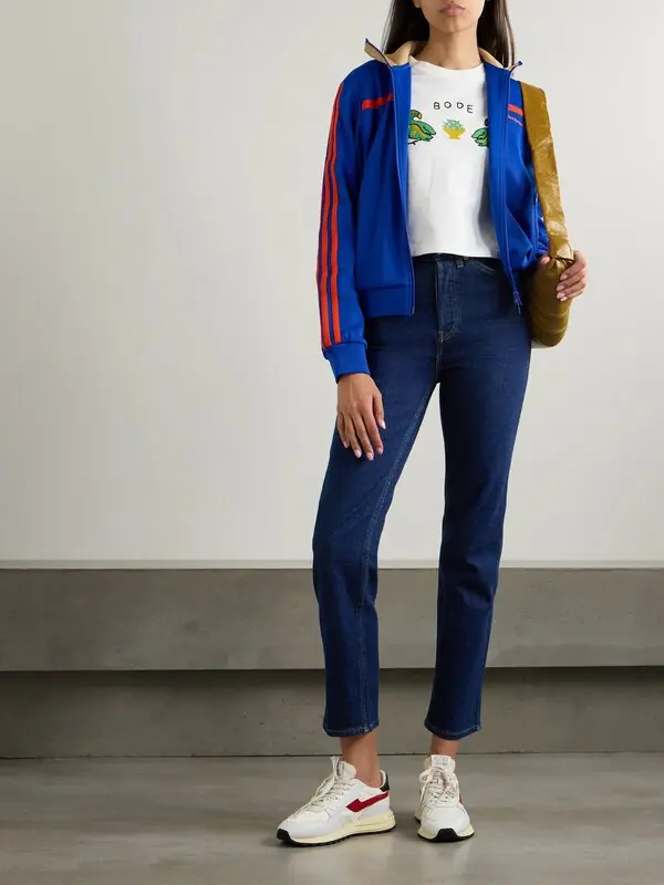 RE/DONE Painter Stove Pipe High-rise Straight-leg Jeans