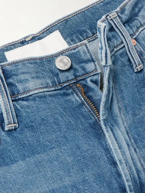 MOTHER The Dodger Skimp Cuff High-rise Jeans