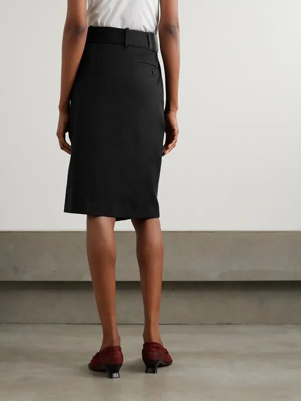 Loewe Asymmetric Pleated Skirt