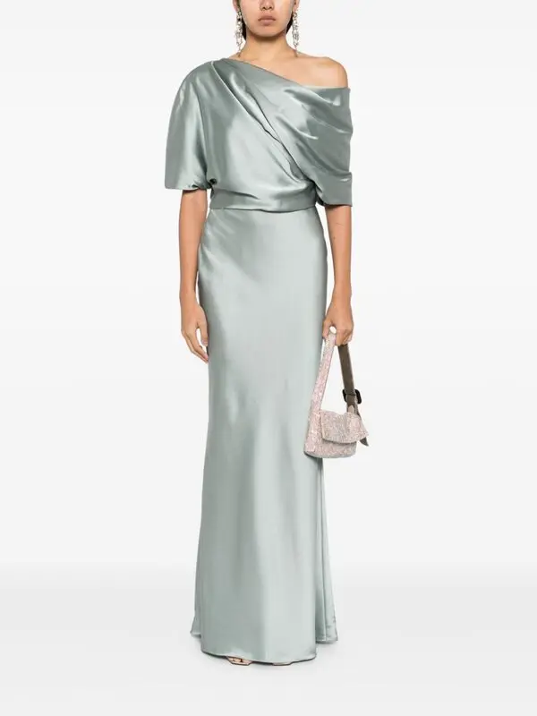 Amsale The Slouch Dress - Green