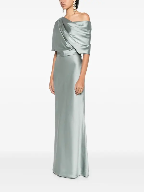 Amsale The Slouch Dress - Green