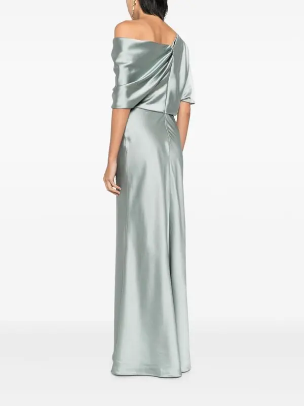 Amsale The Slouch Dress - Green