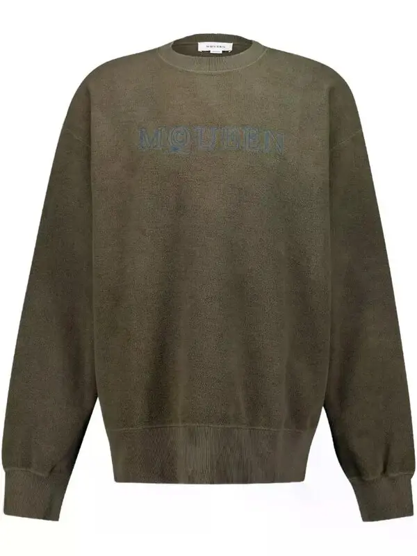 Alexander McQueen Logo-embroidered Sweatshirt