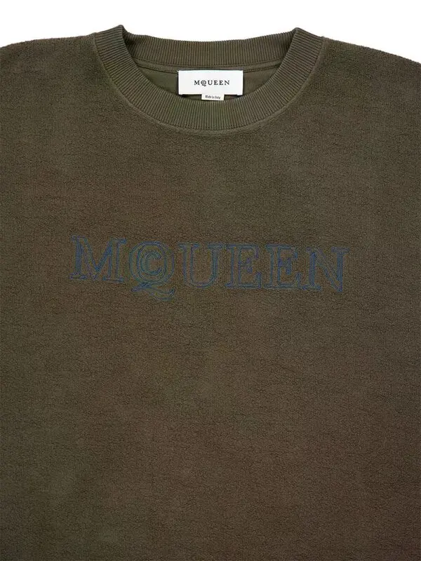 Alexander McQueen Logo-embroidered Sweatshirt