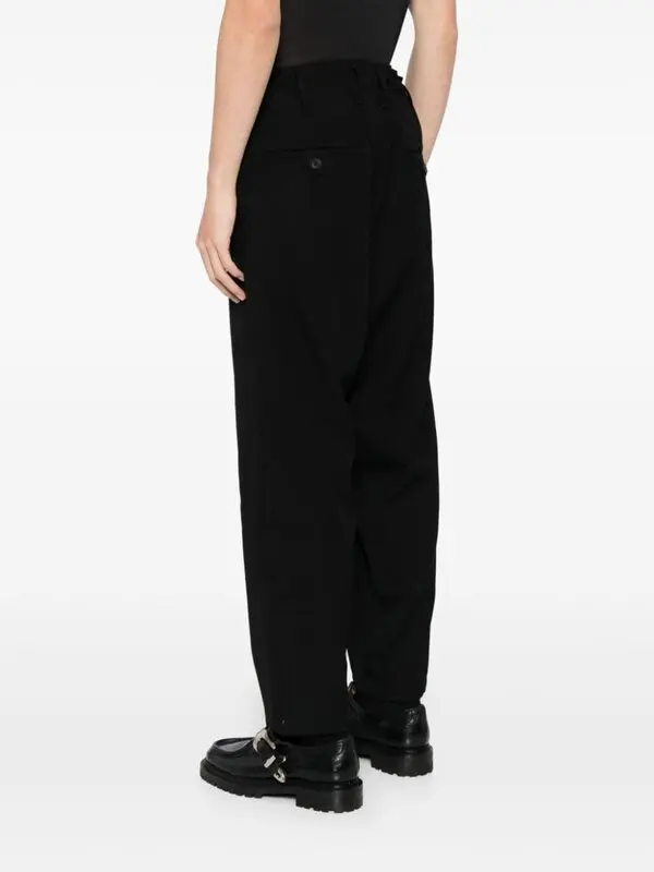 Yohji Yamamoto Wool Tapered Trousers