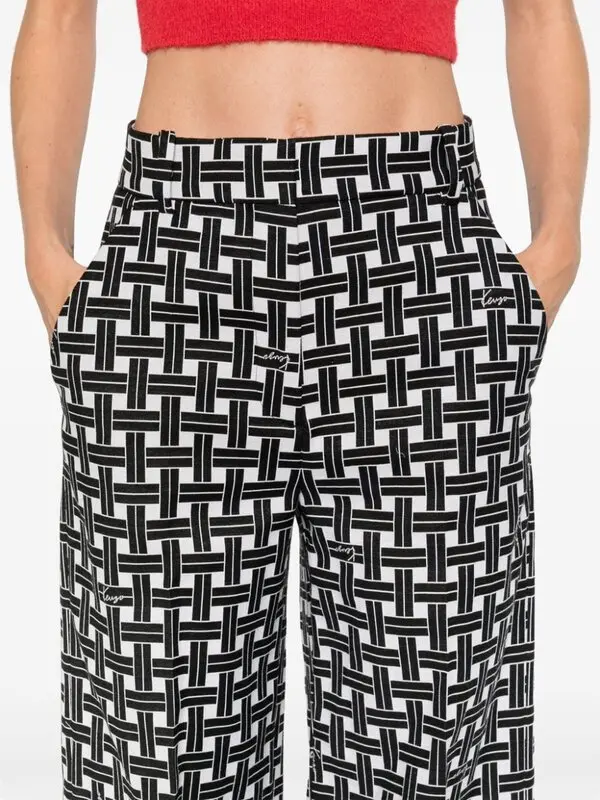 Kenzo Weave Pattern Trousers