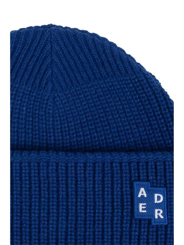 ADER ERROR Significant Trs Tag Beanie - Blue