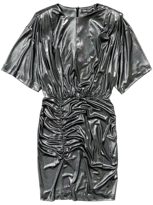 Bimba Y Lola Metallic Mini Dress