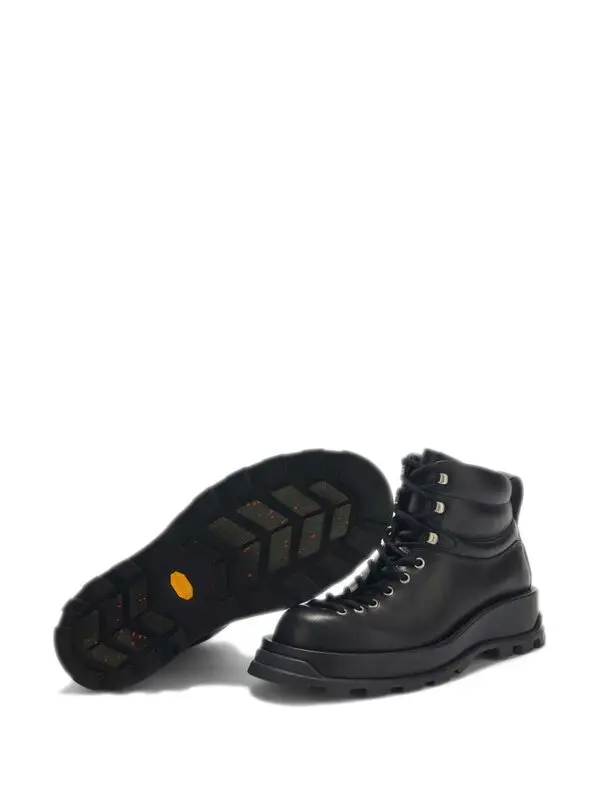 JIL SANDER Lace-up Ankle Boots