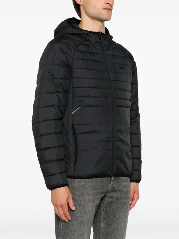 BOSS Water-repellent Padded Jacket With Decorative Reflective Details