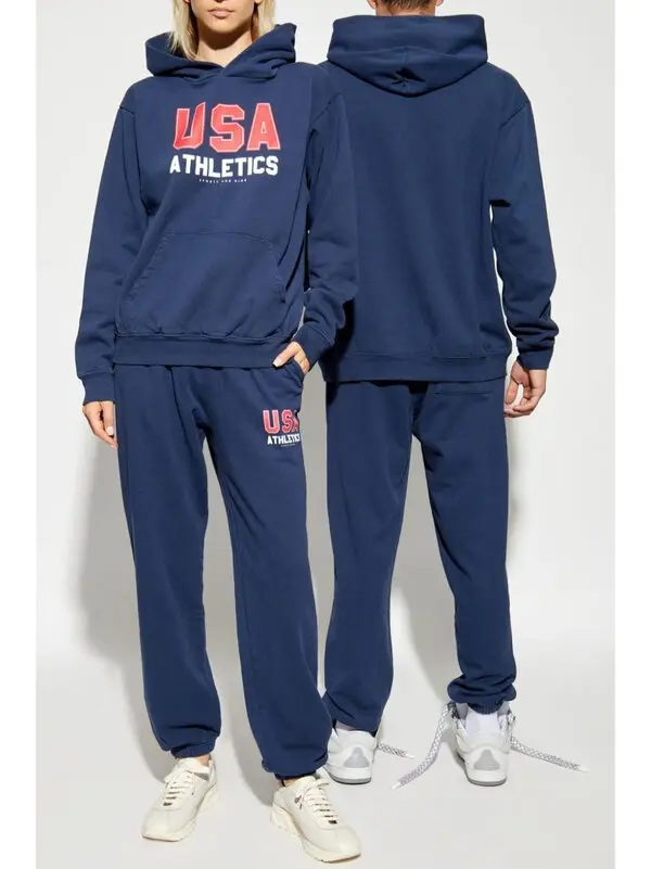 SPORTY & RICH Usa Athletics Hoodie