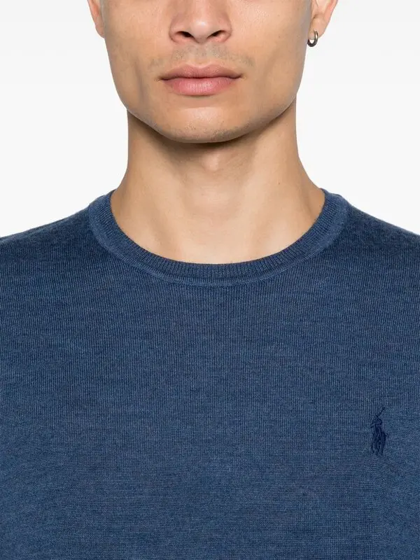 Polo Ralph Lauren Pony-embroidered Sweater - Blue