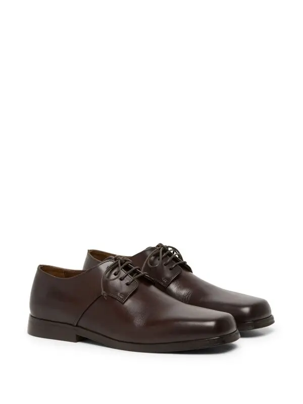 Marsèll Parapetto Square-toe Leather Derby Shoes