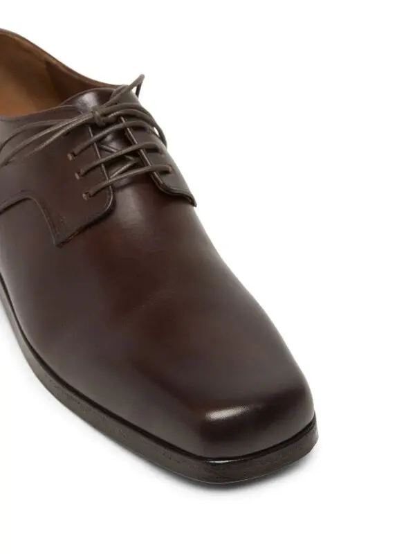 Marsèll Parapetto Square-toe Leather Derby Shoes