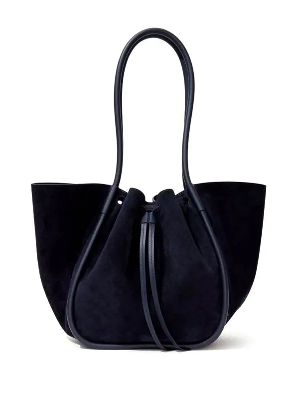 Proenza Schouler Large Ruched Tote Bag - Blue