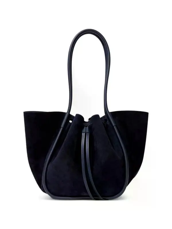 Proenza Schouler Large Ruched Tote Bag - Blue