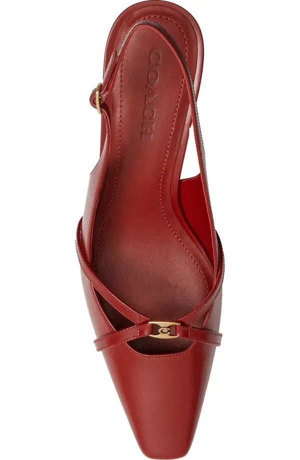 Coach Rowyn Slingback Pump Editorialist