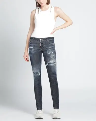 Dsquared2 Skinny Jeans With Distressed Detail