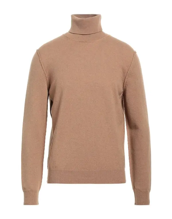 MAISON MARGIELA Turtleneck Cashmere Knit - Beige