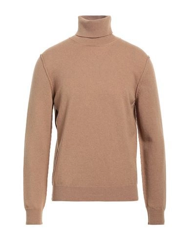 MAISON MARGIELA Turtleneck Cashmere Knit - Camel