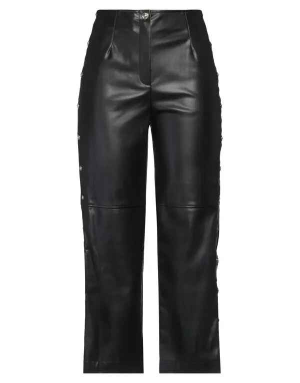Just Cavalli Coated Straight-leg Pants