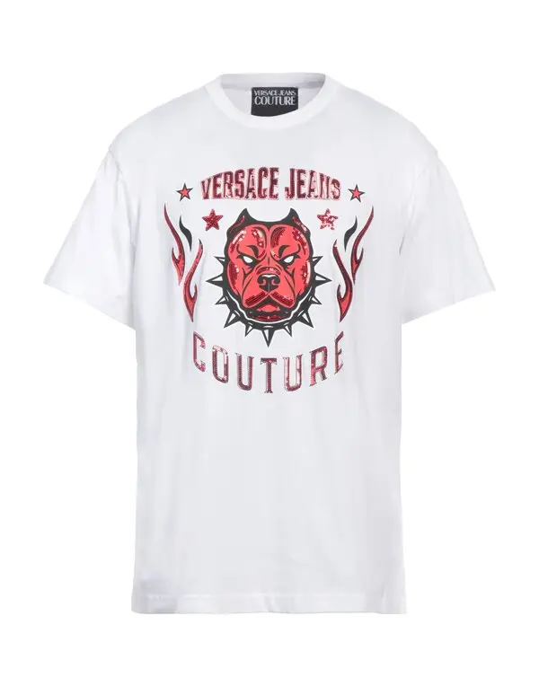 Versace T-shirt Size Cotton - White