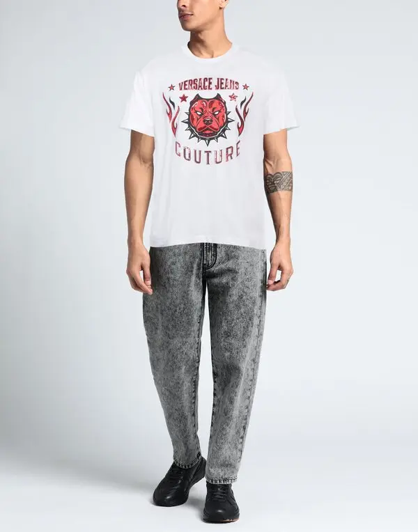 Versace T-shirt Size Cotton - White
