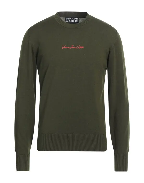 Versace Sweater Military Wool - Green