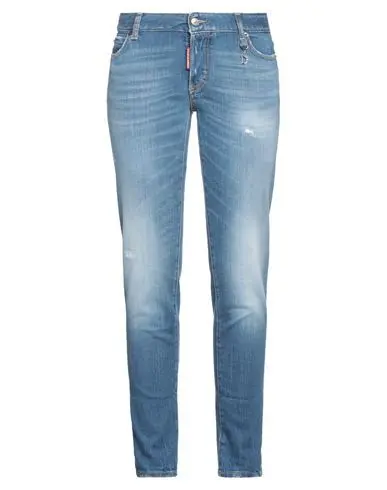 Dsquared2 Skinny Jeans In Cotton Elastane - Blue