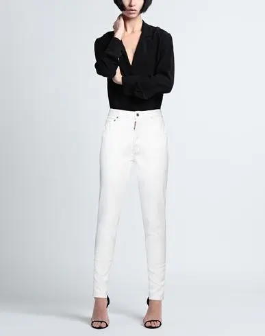 Dsquared2 Skinny Jeans With Zips At Hem