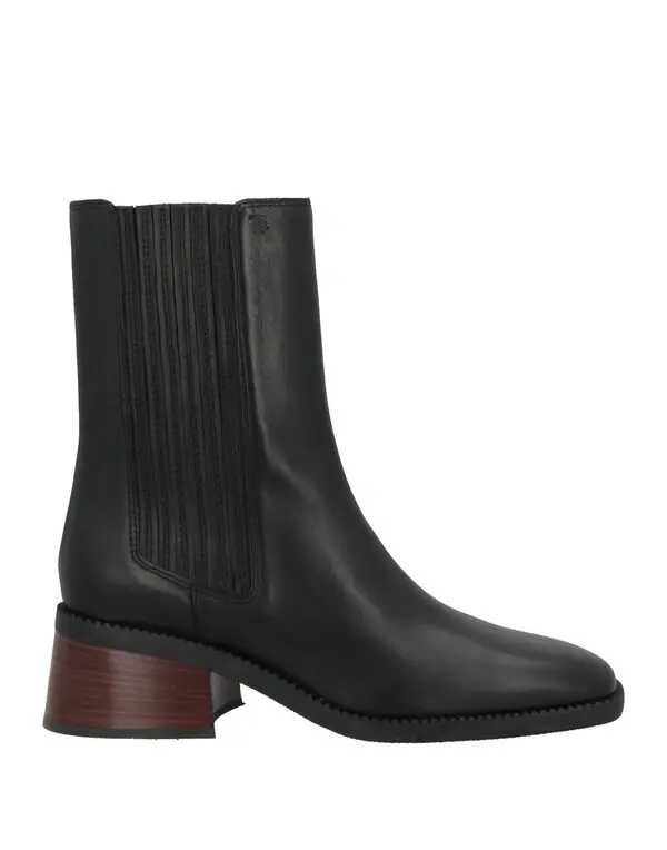TOD'S Leather Chelsea Boots - Black