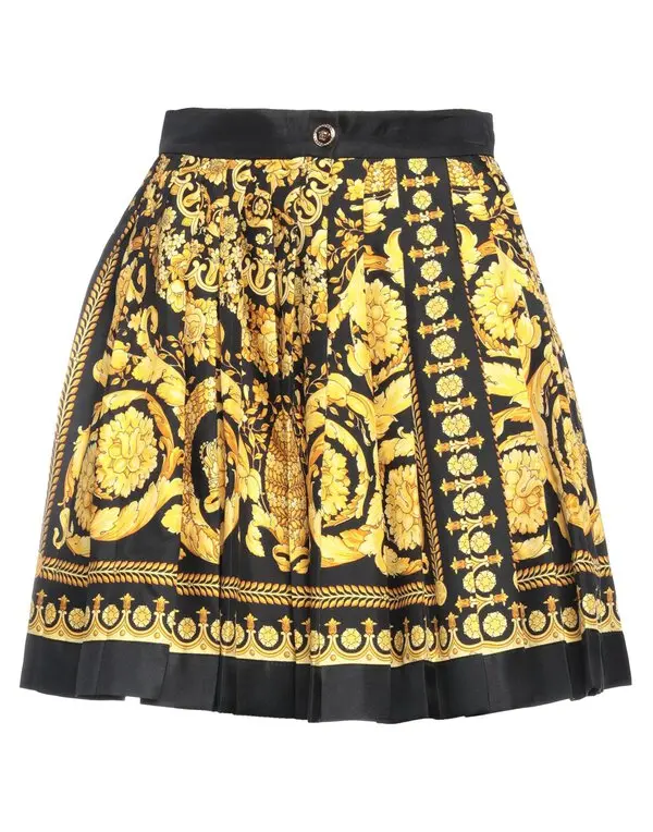 Versace Mini Silk Skirt