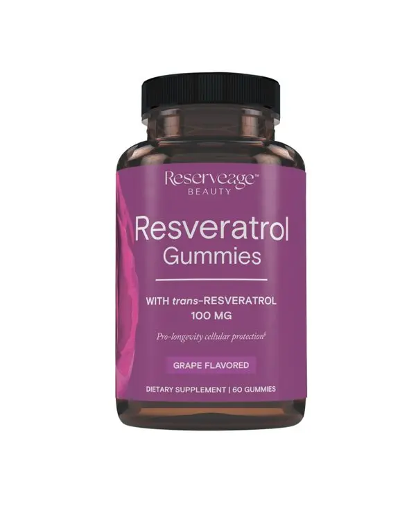 RESERVEAGE Nutrition Resveratrol Gummies - No Color