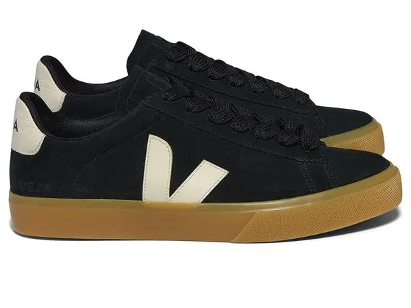 VEJA Campo Bold Lace-up Sneakers - Black