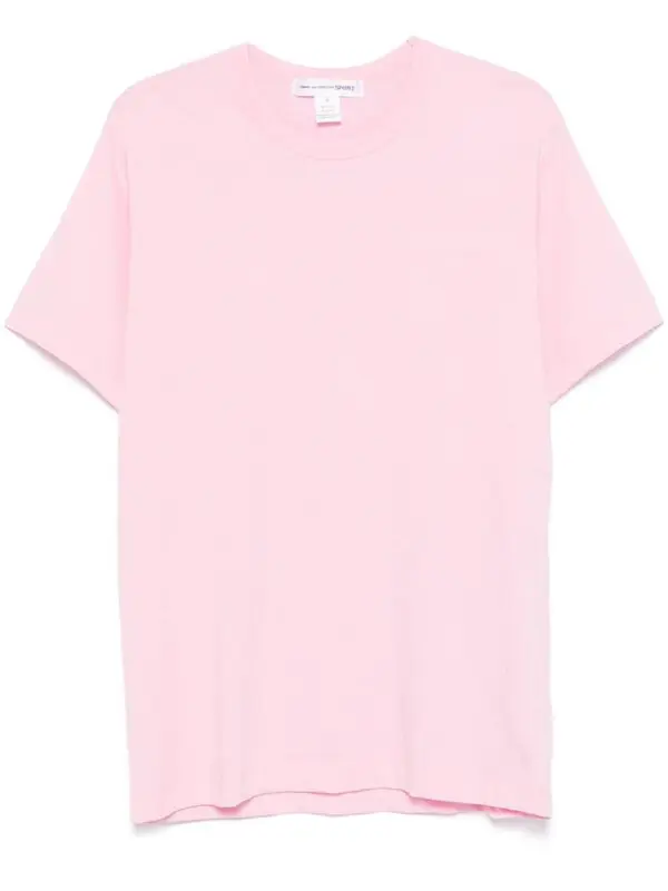 Comme Des Garçons Logo-print T-shirt - Pink