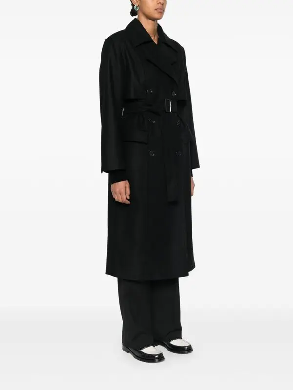 BOSS Felted Trench Coat