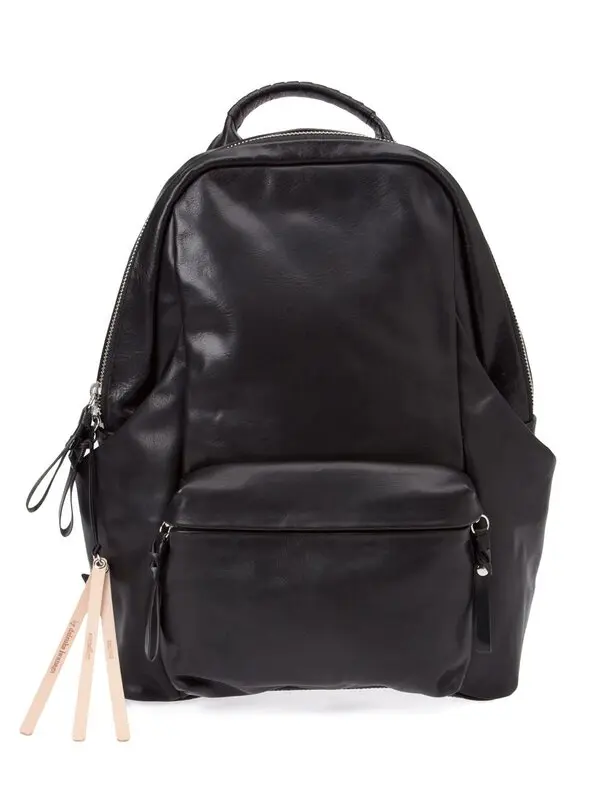 CORNELIAN TAURUS BY DAISUKE IWANAGA Structured Leather Backpack