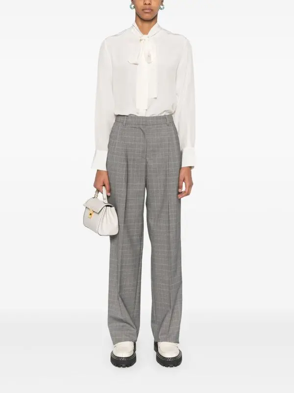 BOSS Prince Of Wales-check Trousers